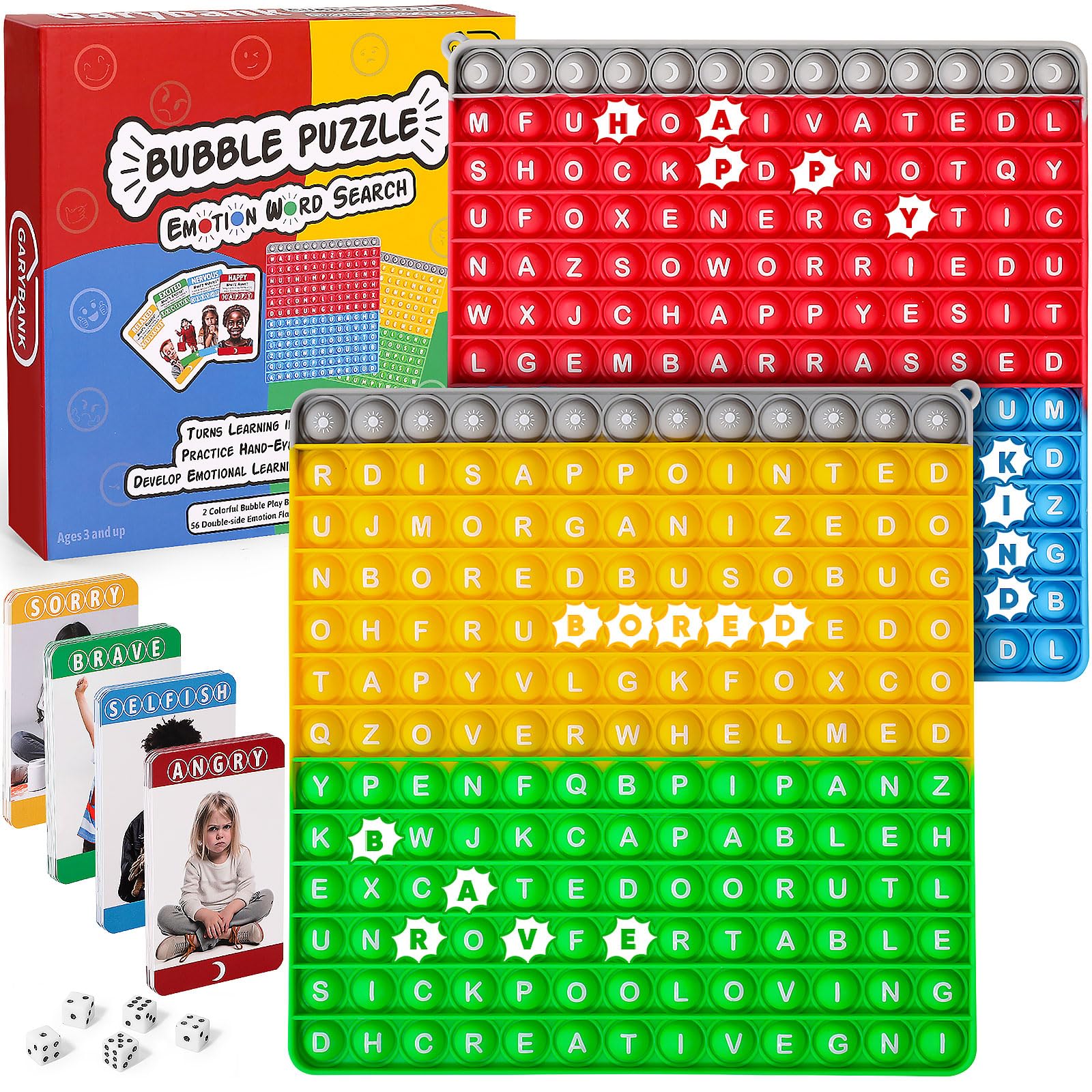 Garybank Social Emotional Learning Bubble Games & Activities - W/56 ...