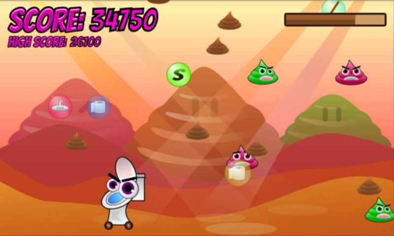 Mad Toilet - Dodge Angry Poo Monsters ( Catch Arcade game ): Amazon.es ...