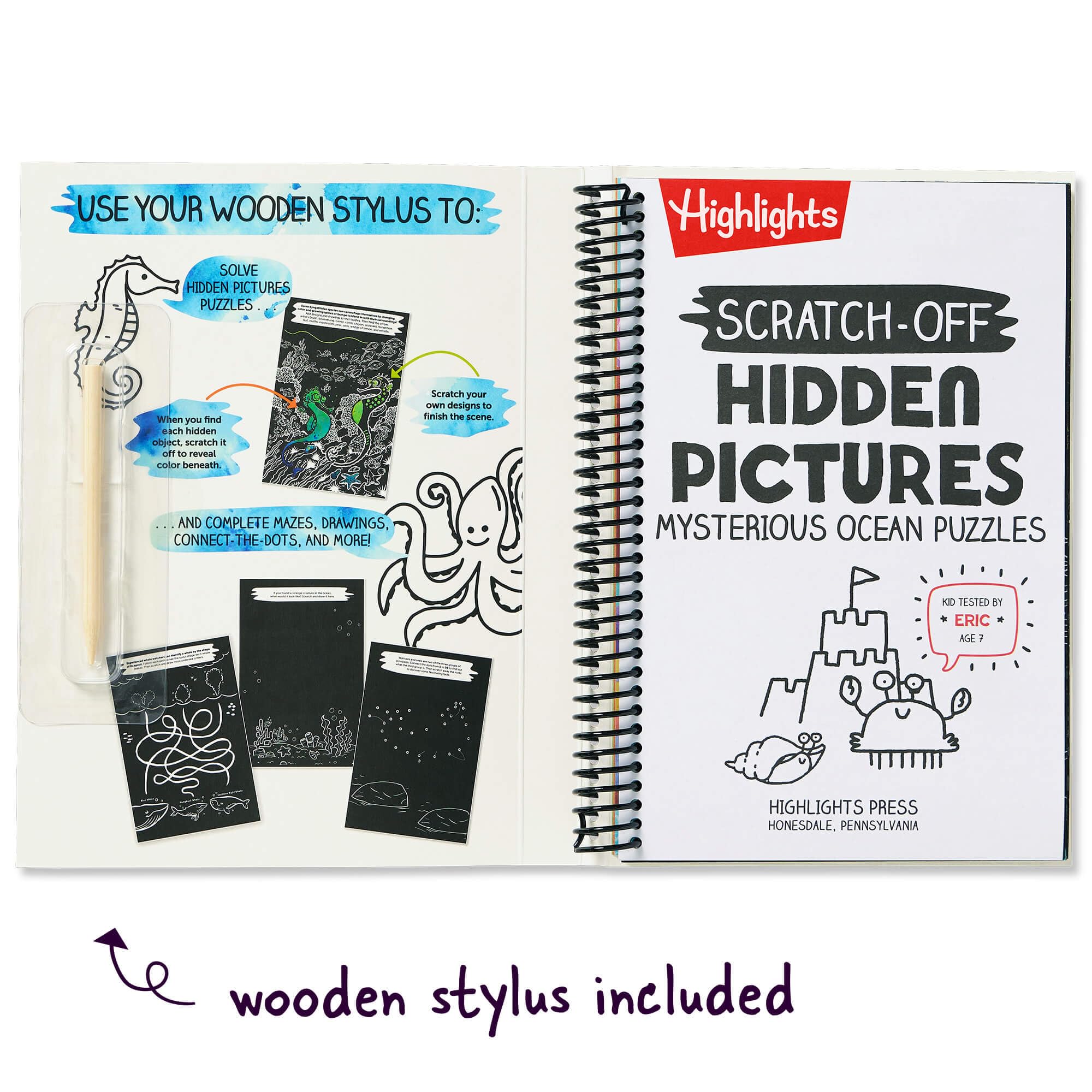 Mua Scratch-Off Hidden Pictures Mysterious Ocean Puzzles (Highlights ...