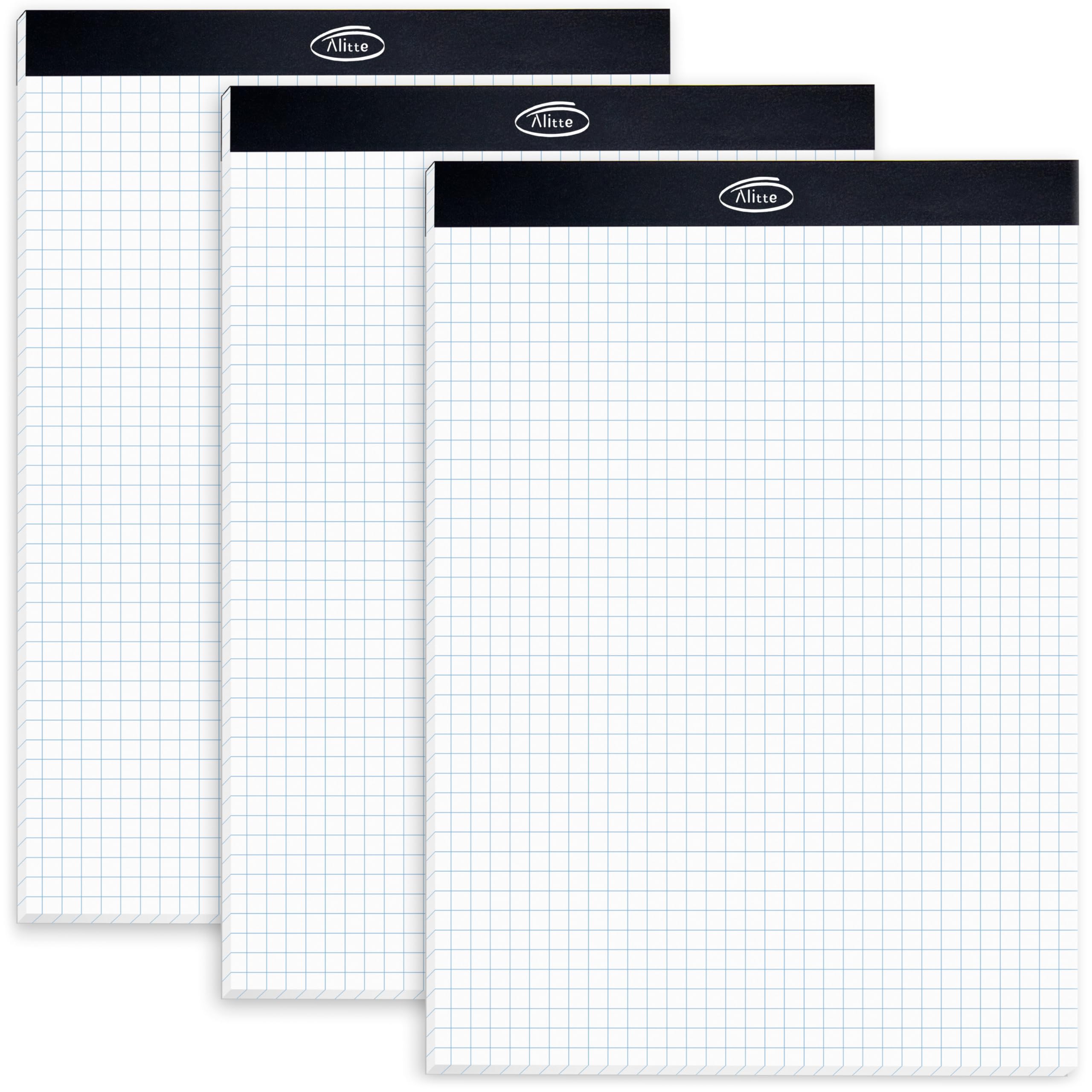 Mua Graph Paper Pad, Pack of 3, White Letter Size - 4x4 Quad Grid Paper ...