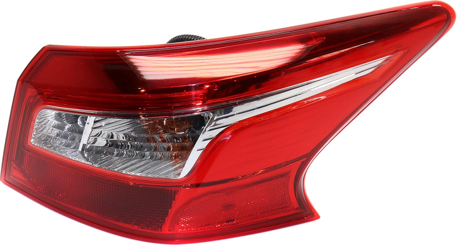 Amazon.com: Tail Light Compatible with NISSAN SENTRA 2016-2018 RH Outer ...
