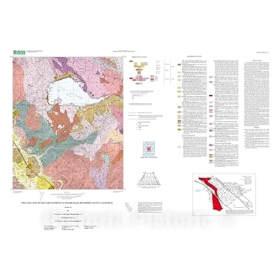 Buy Historic Pictoric Map : Geologic map of The Lake Mathews 7.5 ...