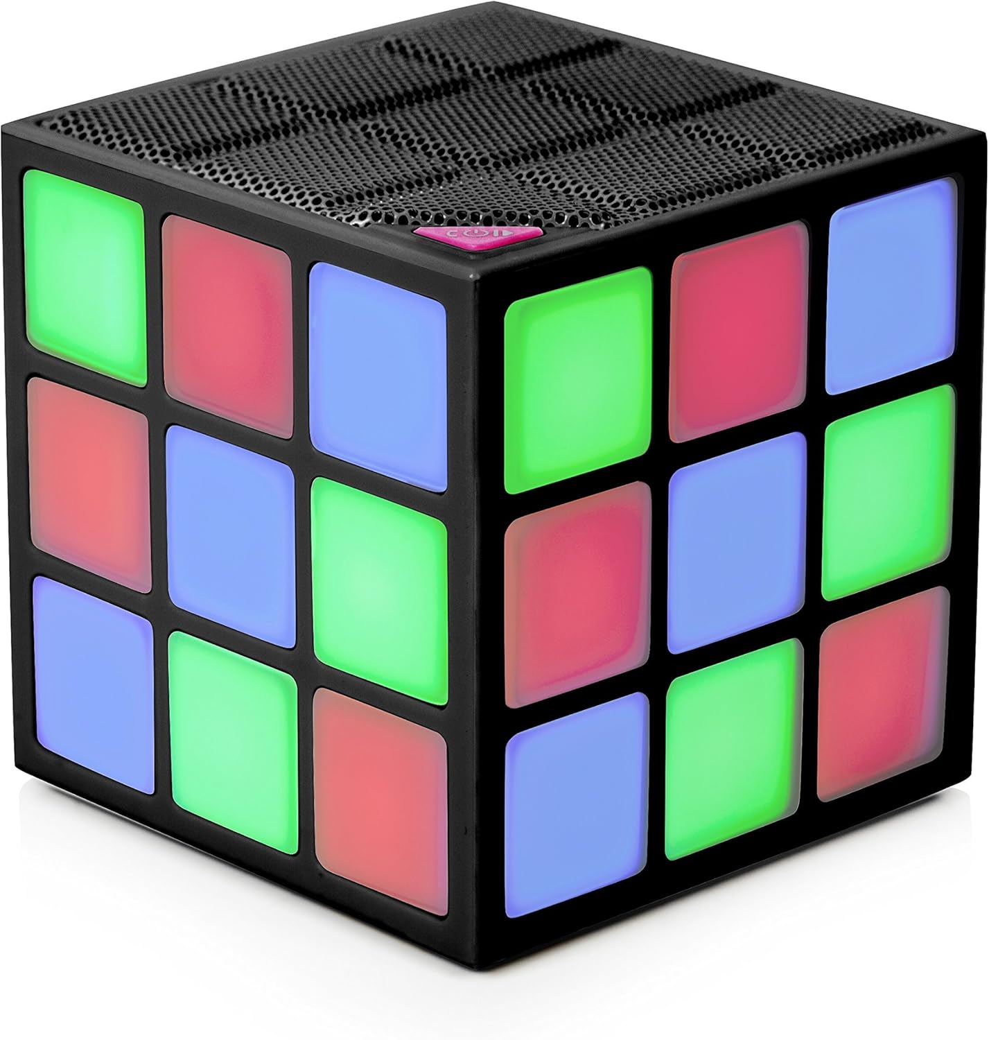 iTek Bluetooth LED Cube Speaker, Multi-Coloured: Amazon.co.uk: Hi-Fi ...