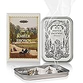 Amazon.com: OPTATUM Paper Incense - 48pcs with Vintage Tin Case ...