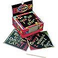 Melissa & Doug Scratch Art Rainbow Mini Notes (125 ct) With Wooden ...