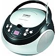 Amazon.com: NAXA Electronics NPB-251BK Portable CD Player with AM/FM ...