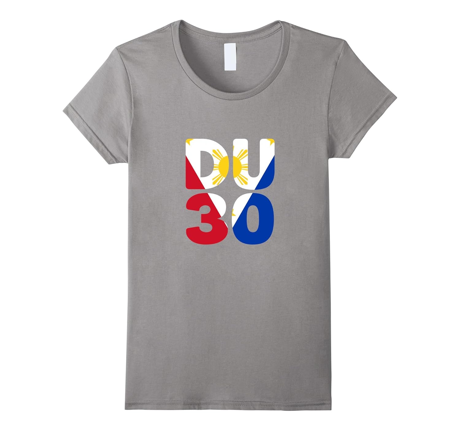 DU30 Flag Three Stars And The Sun Philippine Flag Pride Tee-4LVS ...