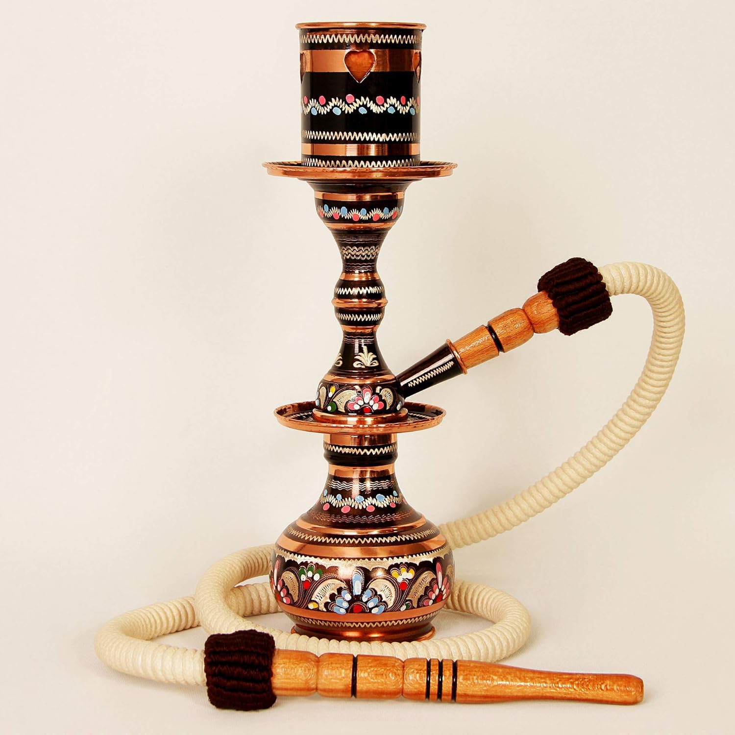 Amazon.com: Copper Hookah, Engraved Copper Narghile, Hand Carved Pure ...