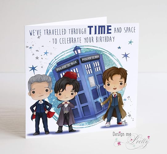 Doctor Who Personalised Birthday Card: Amazon.co.uk: Handmade