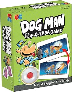Amazon.com: Dog Man Flip-o-Rama Card Matching Game from University ...