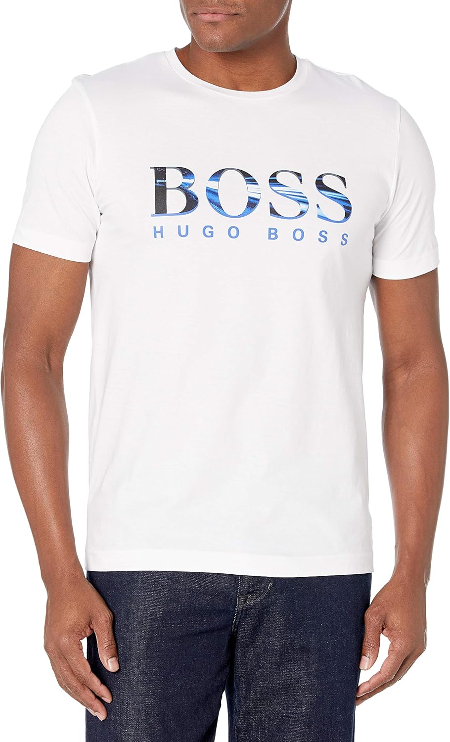 Hugo Boss Playera gráfica Camiseta para Hombre: Amazon.com.mx: Ropa ...