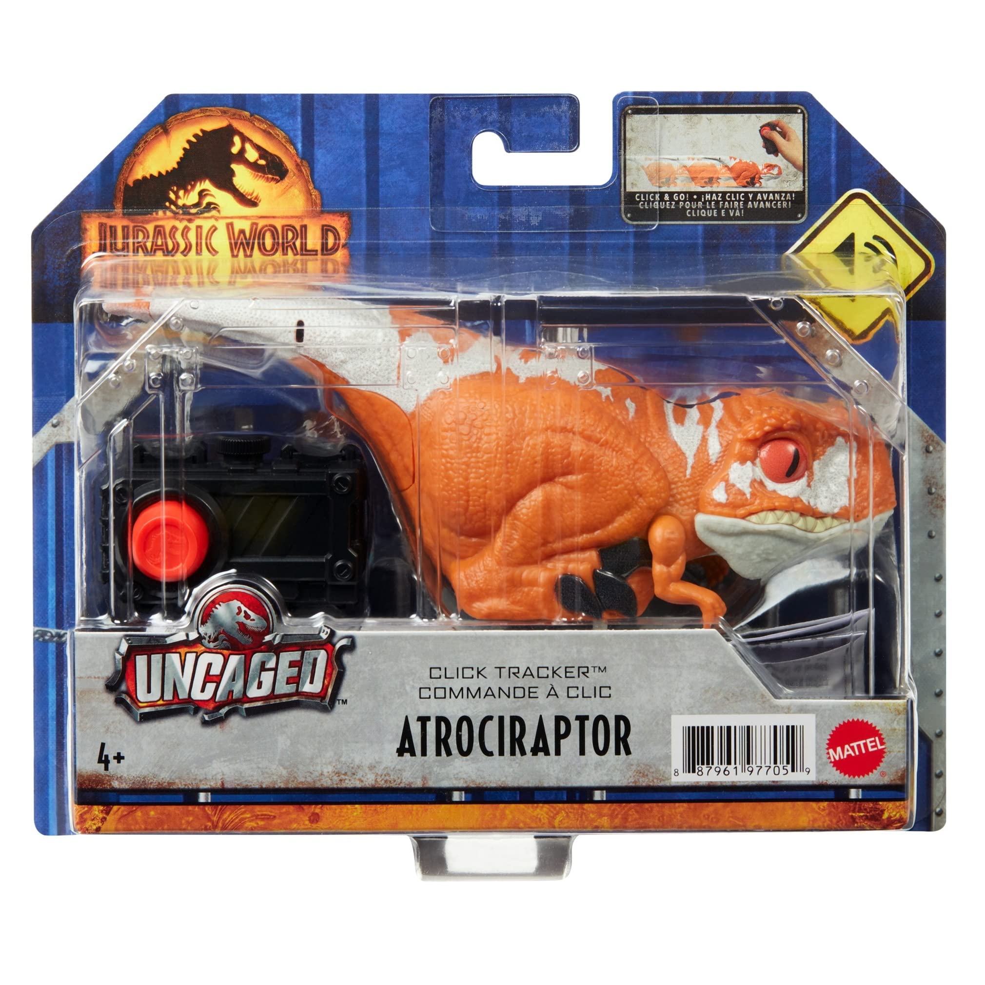 Mua Mattel Jurassic World Dominion Uncaged Dinosaur Toy with Clicker ...