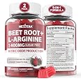 Amazon.com: Beet Root Gummies & L-Arginine, Nitric Oxide Supplements ...