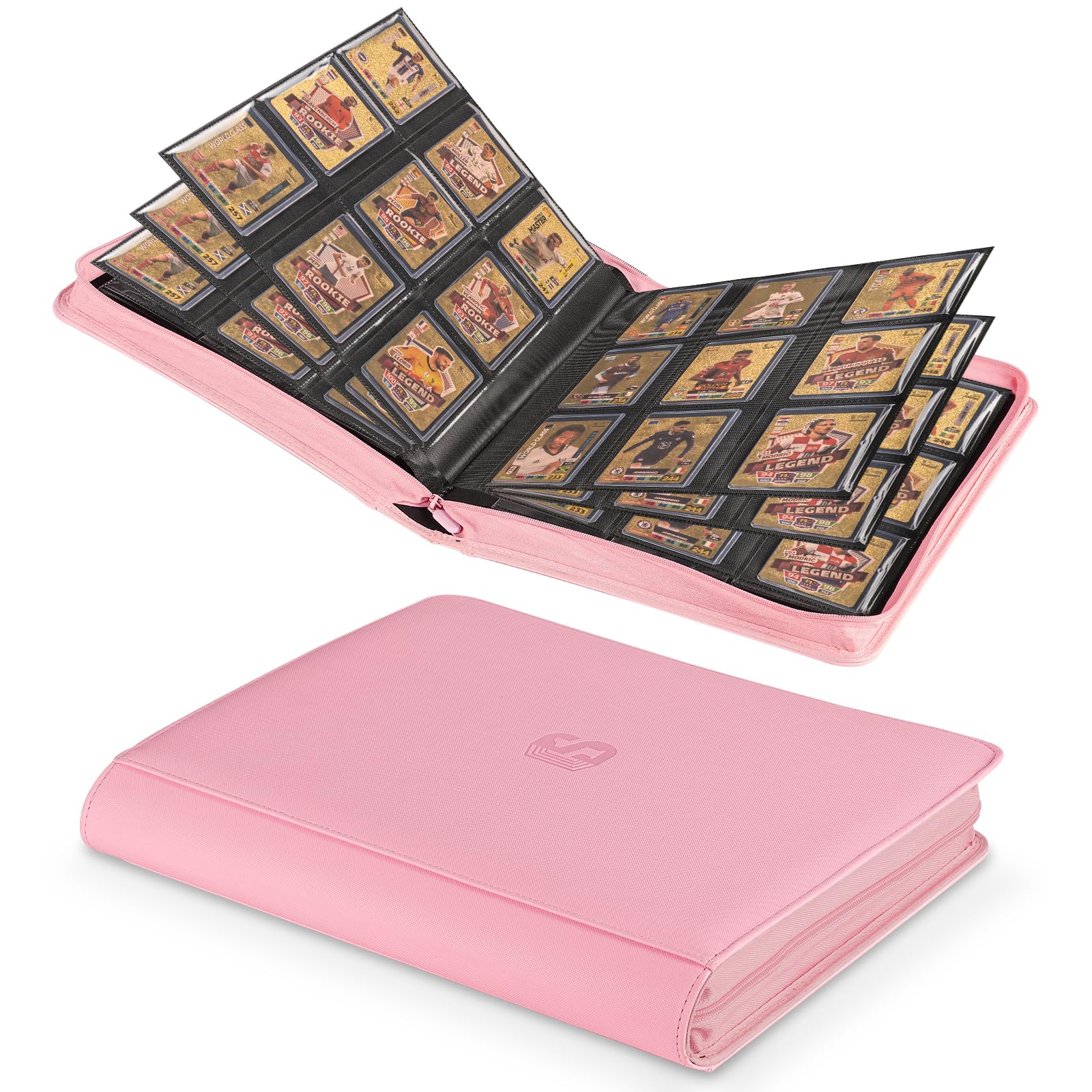 Toploader Binder, Holds 360 Top Loaders,9 Pocket Top Loader Binders for ...