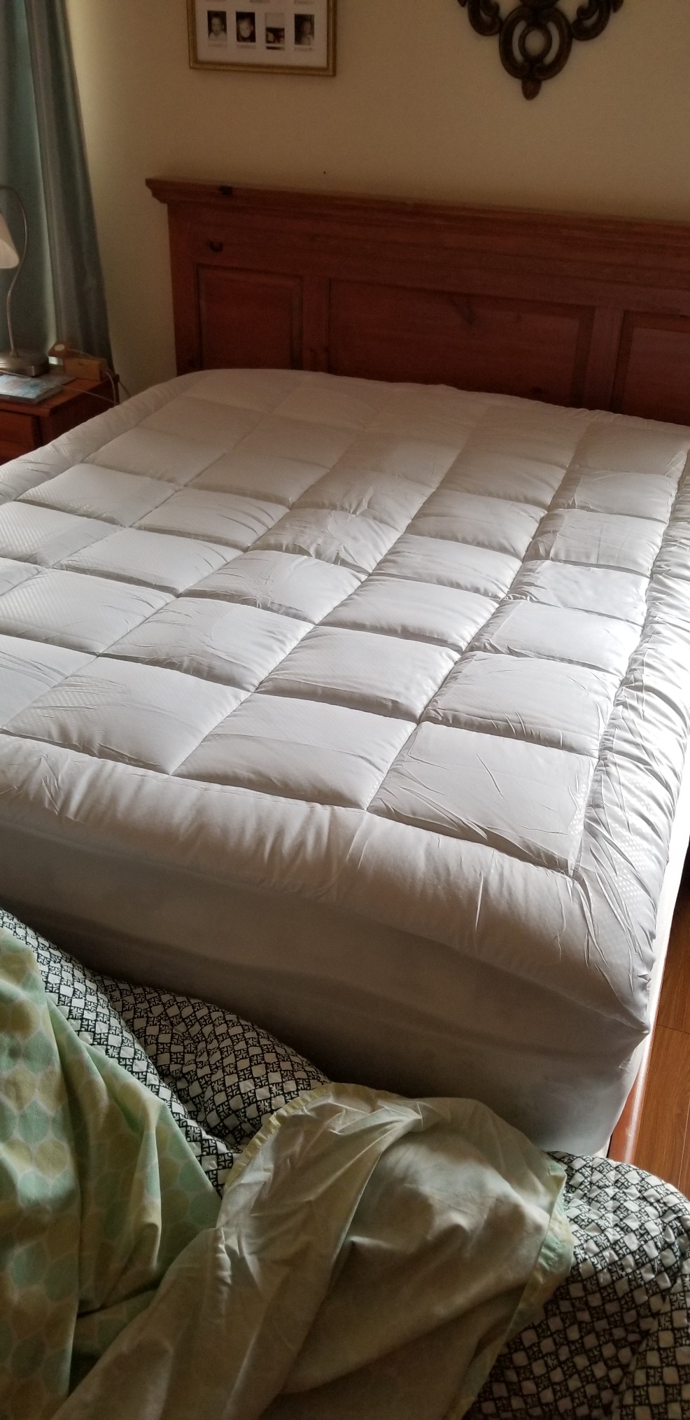 $7/mo - Finance MATBEBY Bedding Quilted Fitted Queen Mattress Pad ...