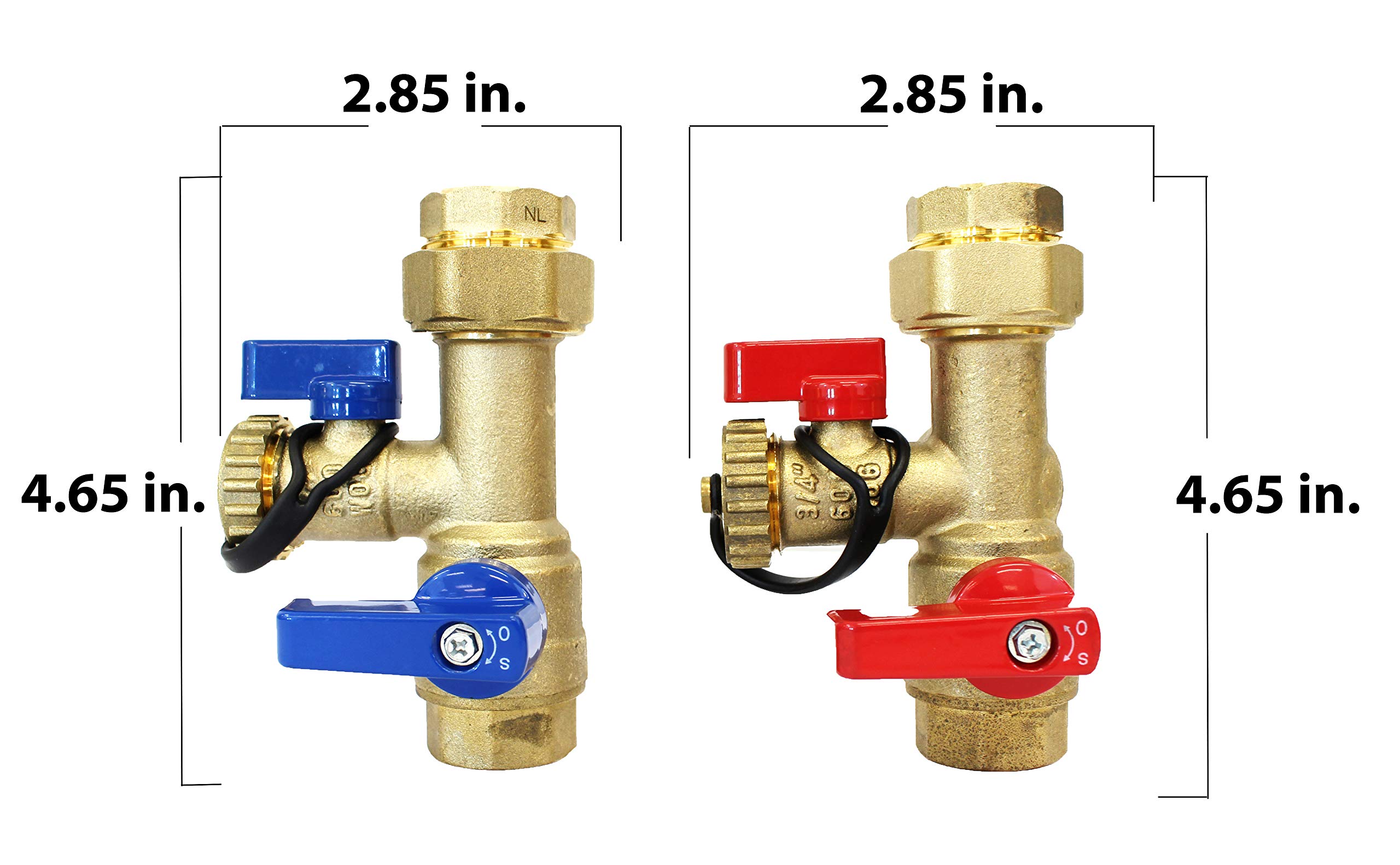 Mua CMI Inc - 3/4 Inch Tankless Water Heater Isolation Service Valve ...