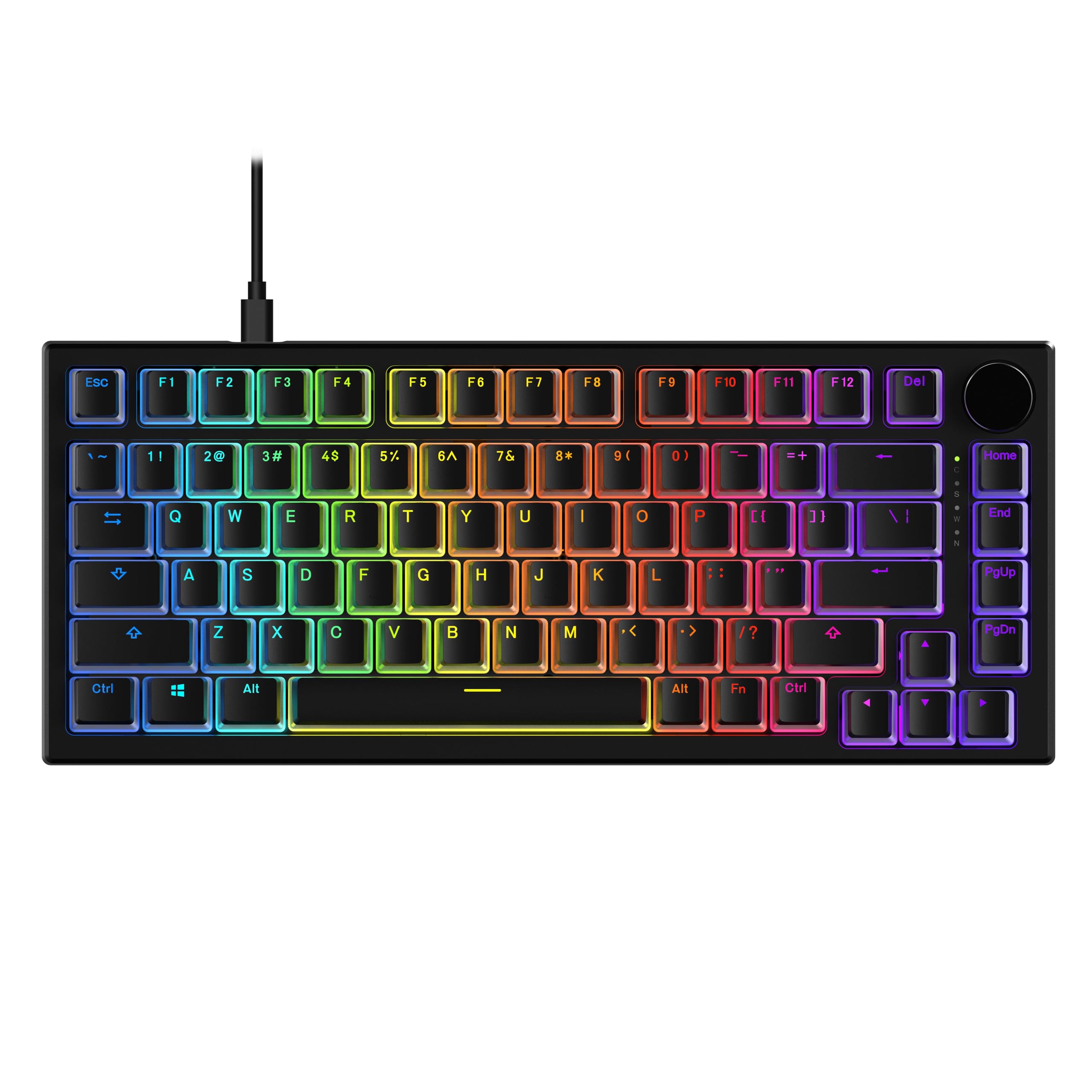 Mua AG Striker RGB 75% (82 Keys) Mechanical Keyboard PBT Dual Injection ...