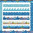 Amazon.com: Containlol 236ft Ocean Theme Bulletin Board Decoration ...