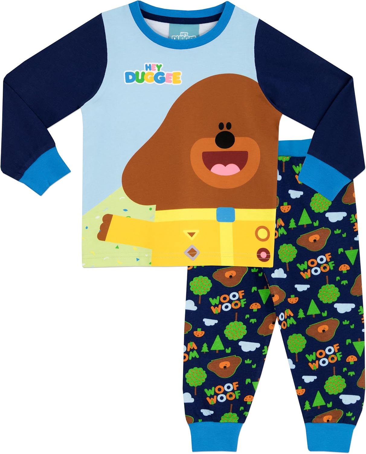Hey Duggee Boys Hey Duggee Pyjamas Ages 18 Months to 7 Years: Amazon.co ...