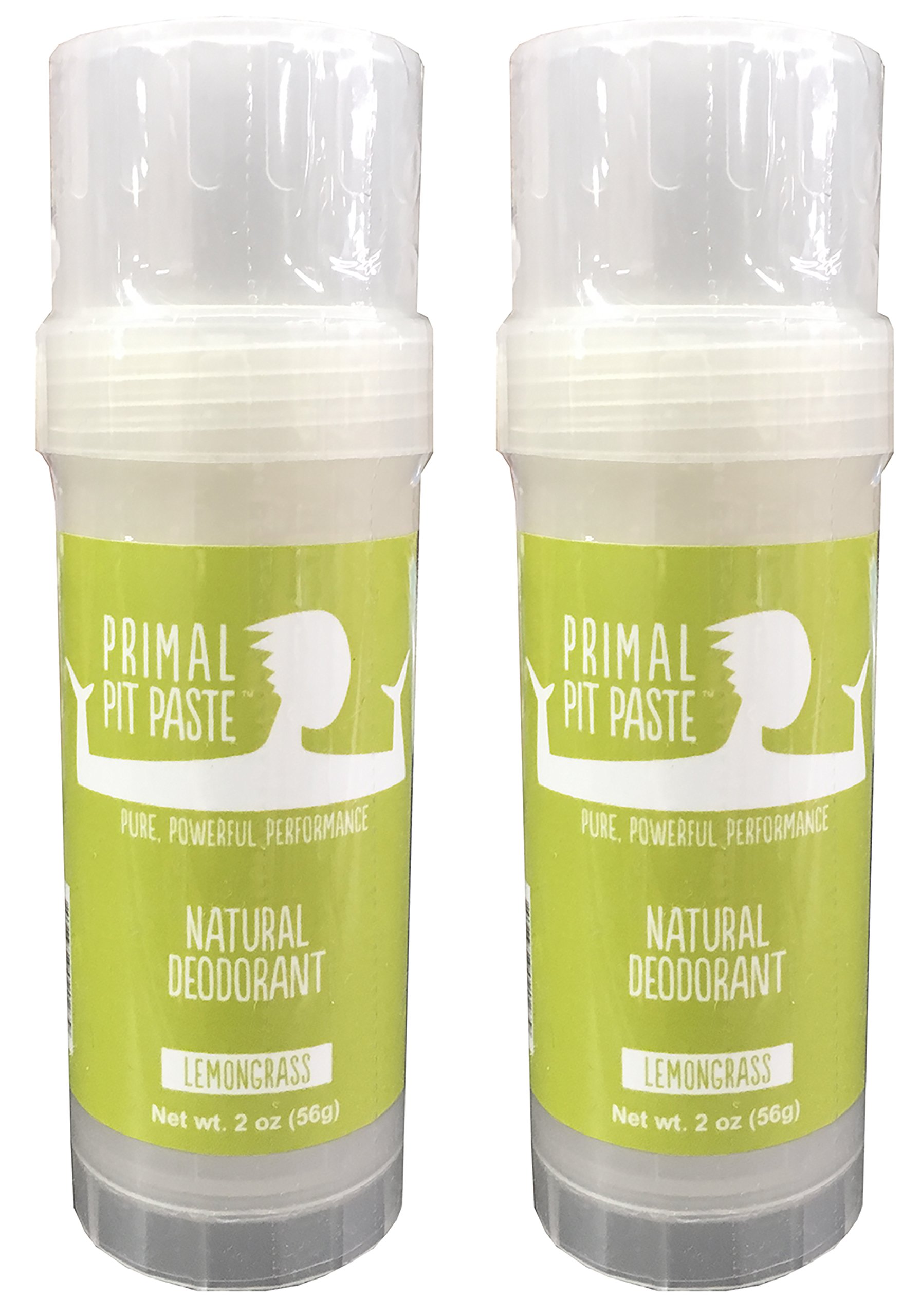 Amazon.com : Primal Pit Paste Natural Deodorant Unscented Pack of 2 ...