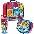 Amazon.com: Pokemon Kids Insulated Lunch Bag, Lunch Box and Water ...