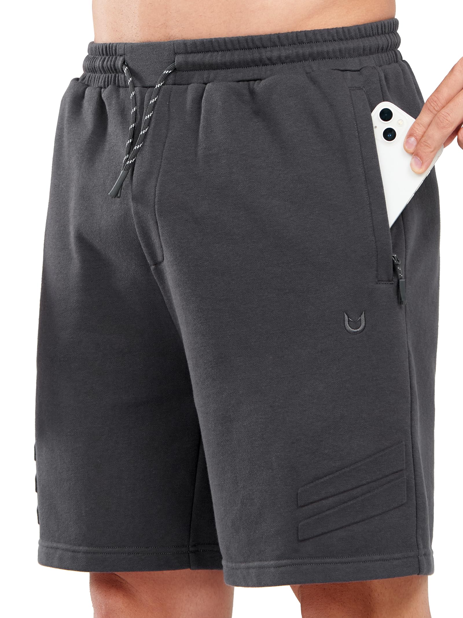 NORTHYARD Men's Cotton Casual Sweat Shorts Athletic Running Shorts with ...