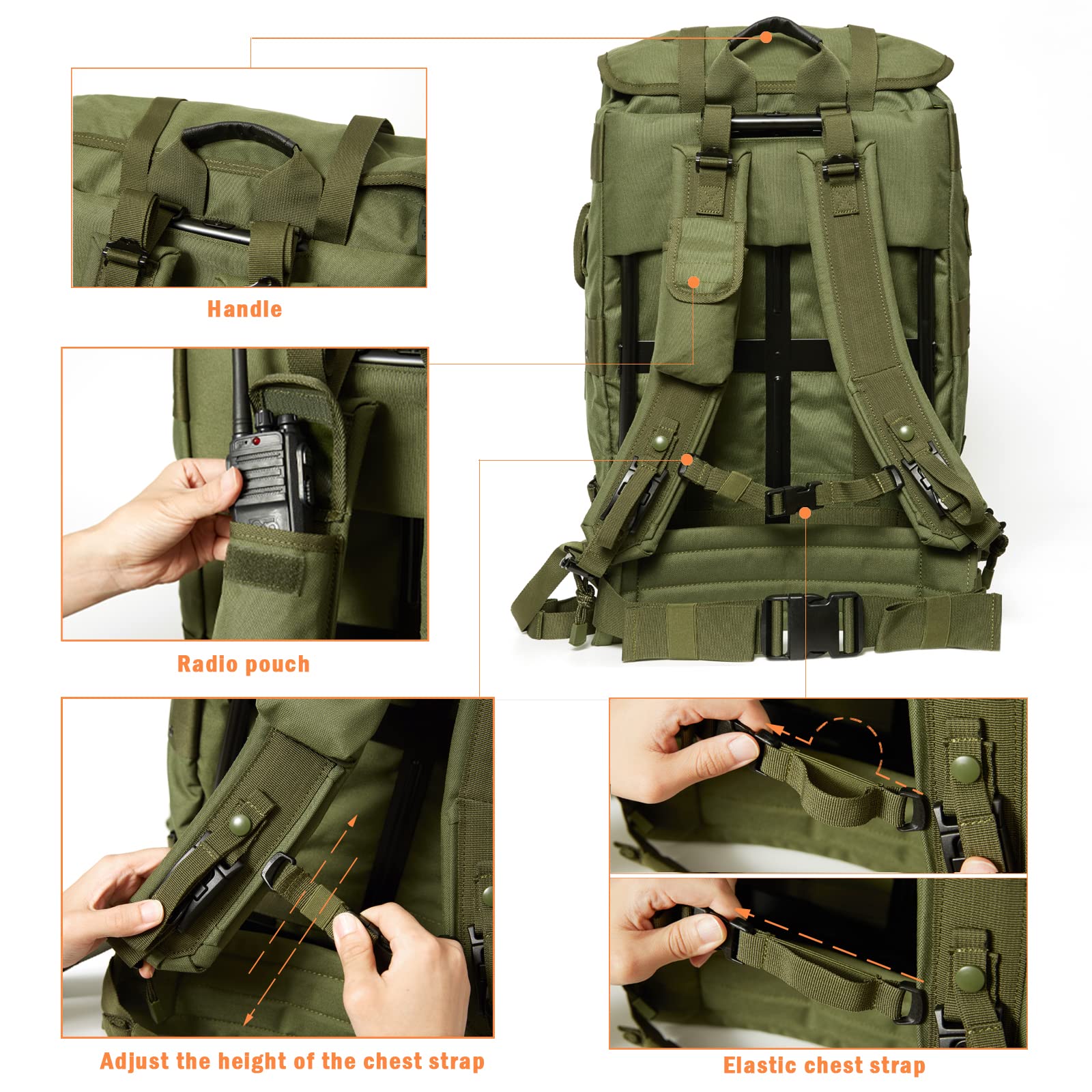 Mua [MT] Military Alice Pack, Army Survival Combat Field Alice Backpack ...