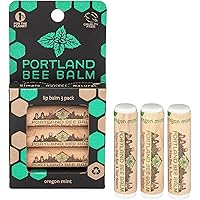 Amazon.com: Portland Bee Balm All Natural Handmade Beeswax Based Lip ...