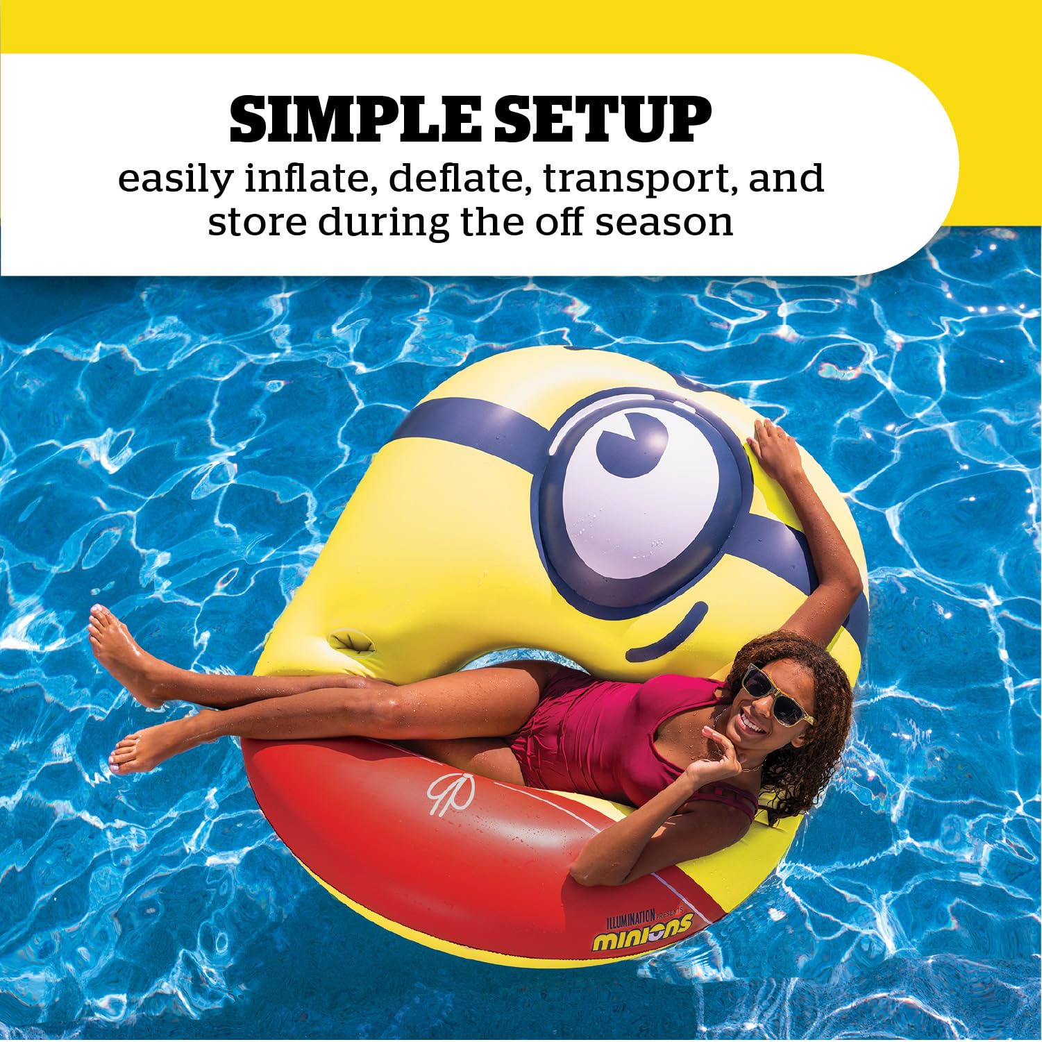 Mua BigMouth Giant Minions Inflatable Pool Float, Inflatable Despicable ...