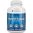 Amazon.com: Purely Holistic Thyroid Support Supplement with Iodine - 120 Capsules - 2 Month ...