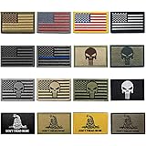 Amazon.com : WZT Bundle 8 Pieces American Flag Tactical Morale Military Patch Set : Arts, Crafts ...