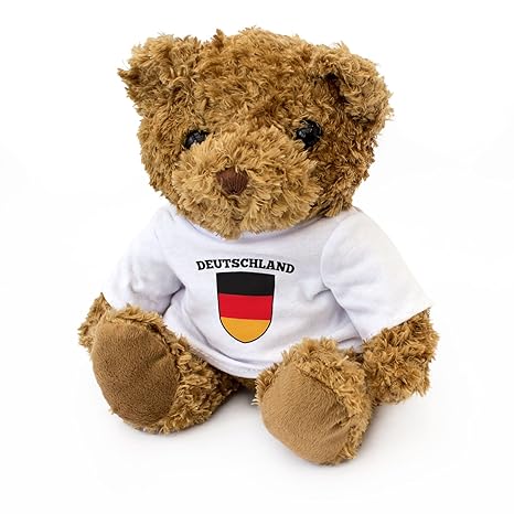 NEW - German Flag Teddy Bear - Cute And Cuddly - Germany Fan Gift ...