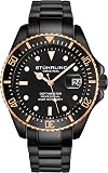 Henry Jay Mens 23K Gold Plated Two Tone Stainless Steel "Specialty ...