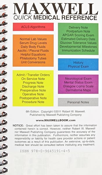 Manual Maxwell Quick Medical Reference