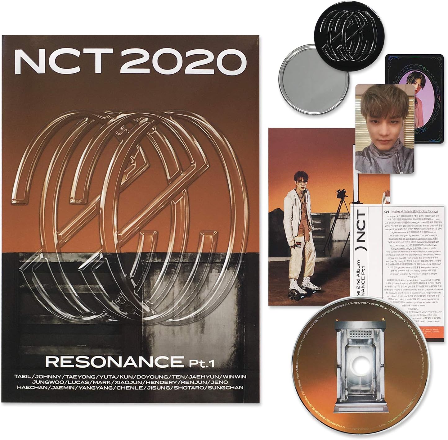 NCT 2020 Album - RESONANCE Pt.1 [ THE FUTURE ver. ] CD + Photobook ...