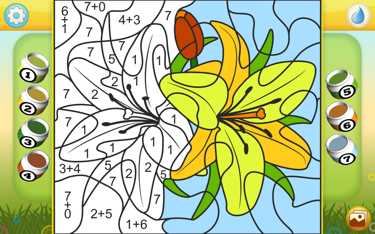 Best Free Color By Number App Coloring By Numbers For Adults This Is 
