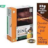 RINE Bars High Protein Sugar Free Bars for Workout & Snacks, Mighty ...