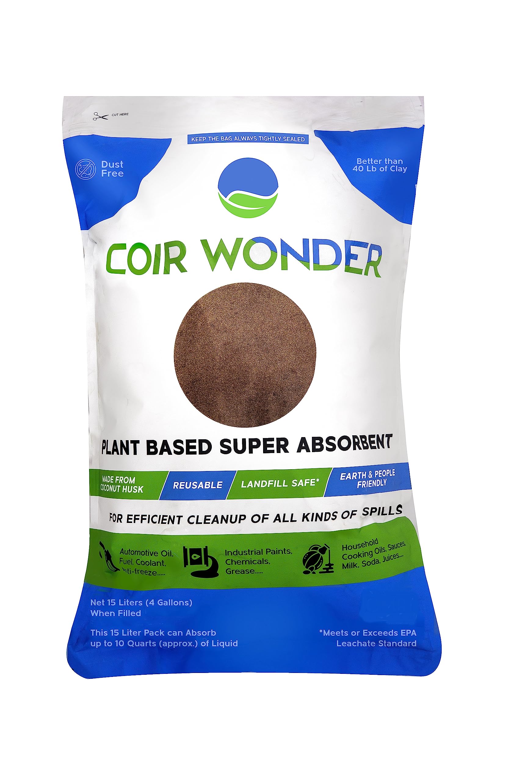 Mua Coir Wonder 3-in-1 Oil Absorbent, Paint Hardener & Sweeping ...
