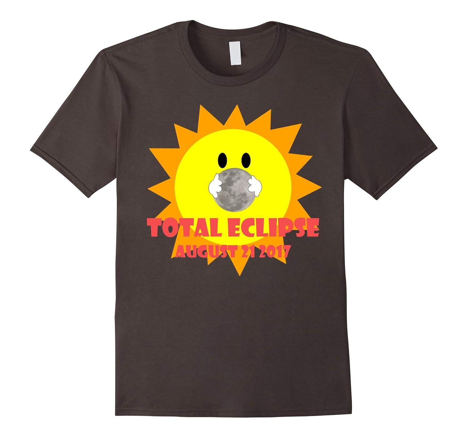 Cute Total Solar Eclipse T-Shirt-TH – TEEHELEN