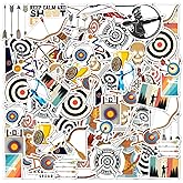 Amazon.com: 50 Pack Pcs Archery Stickers for Water Bottles Waterproof ...