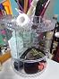 Makeup Organiser, ELOKI-360 Degree Rotating Cosmetic Display Stand ...