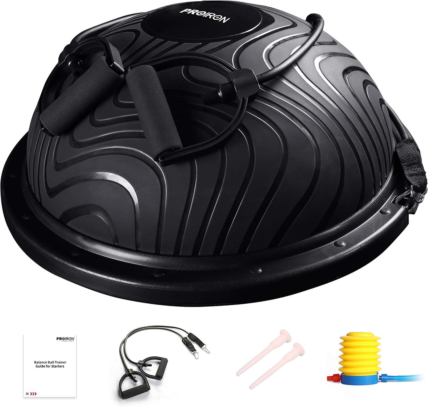 PROIRON Ballon d’équilibre Balance Trainer 60cm Demi Ballon pour Yoga ...