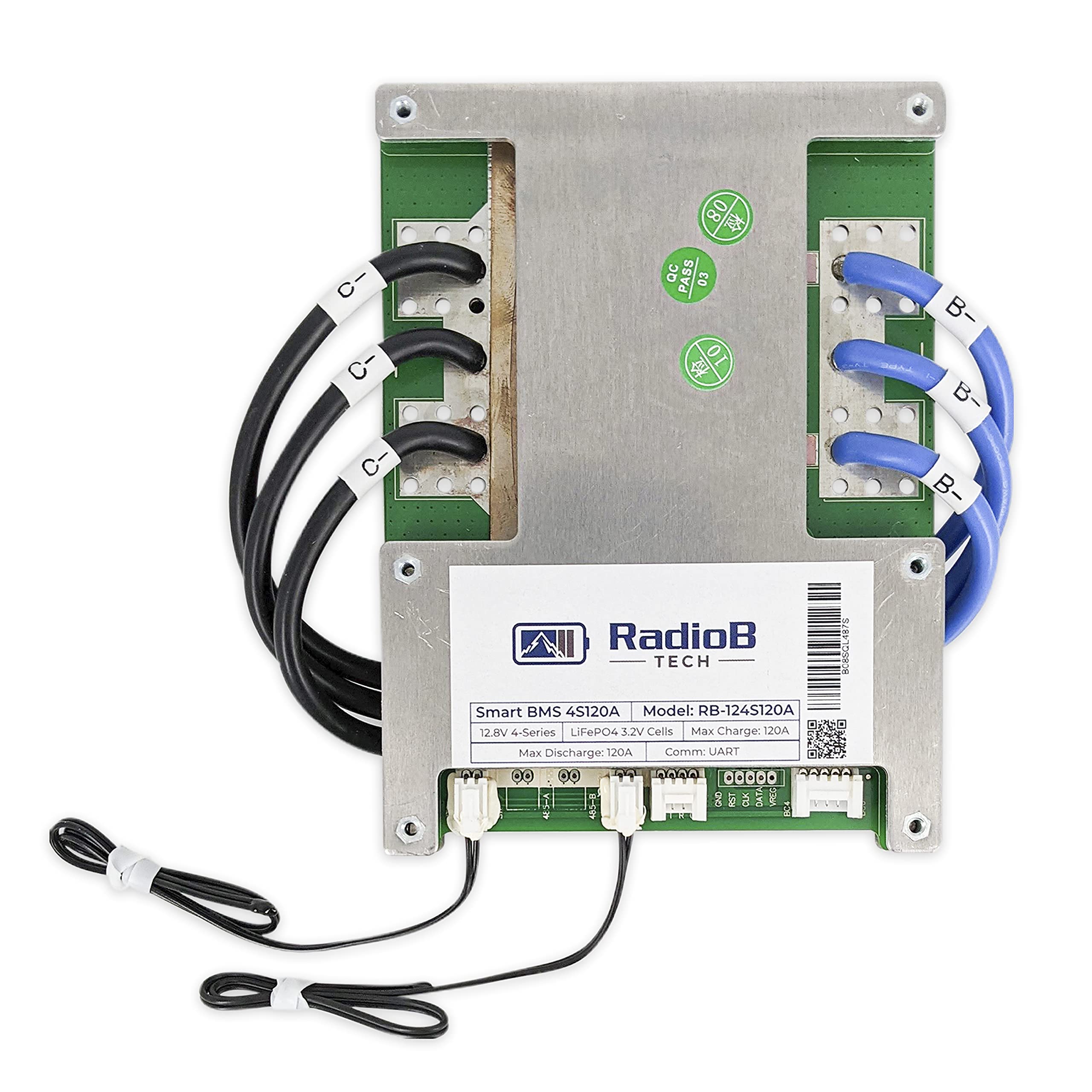 Mua Smart BMS 4S 12V 120A Lifepo4 Lithium Battery Management PCB ...