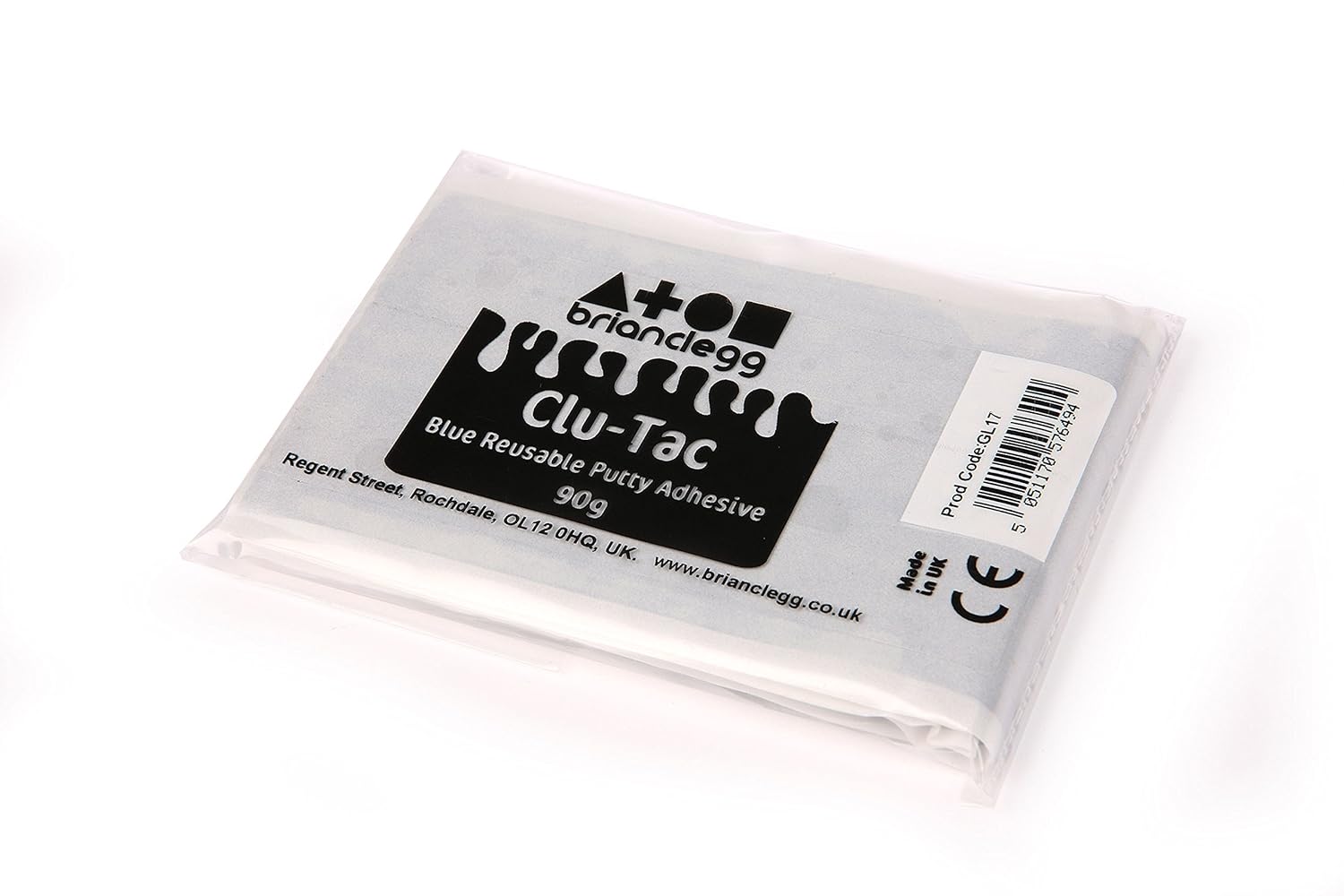 Brian Clegg 2 x GL17 Clu Tac Blue Tack Adhesive Mastic Putty 90g ...