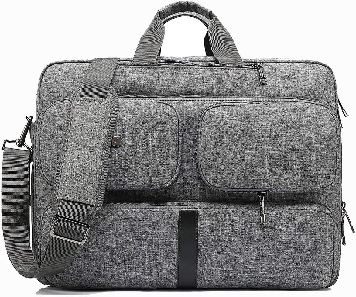 CoolBELL Convertible Multifunction Laptop Backpack 17.3 Gray – BigaMart