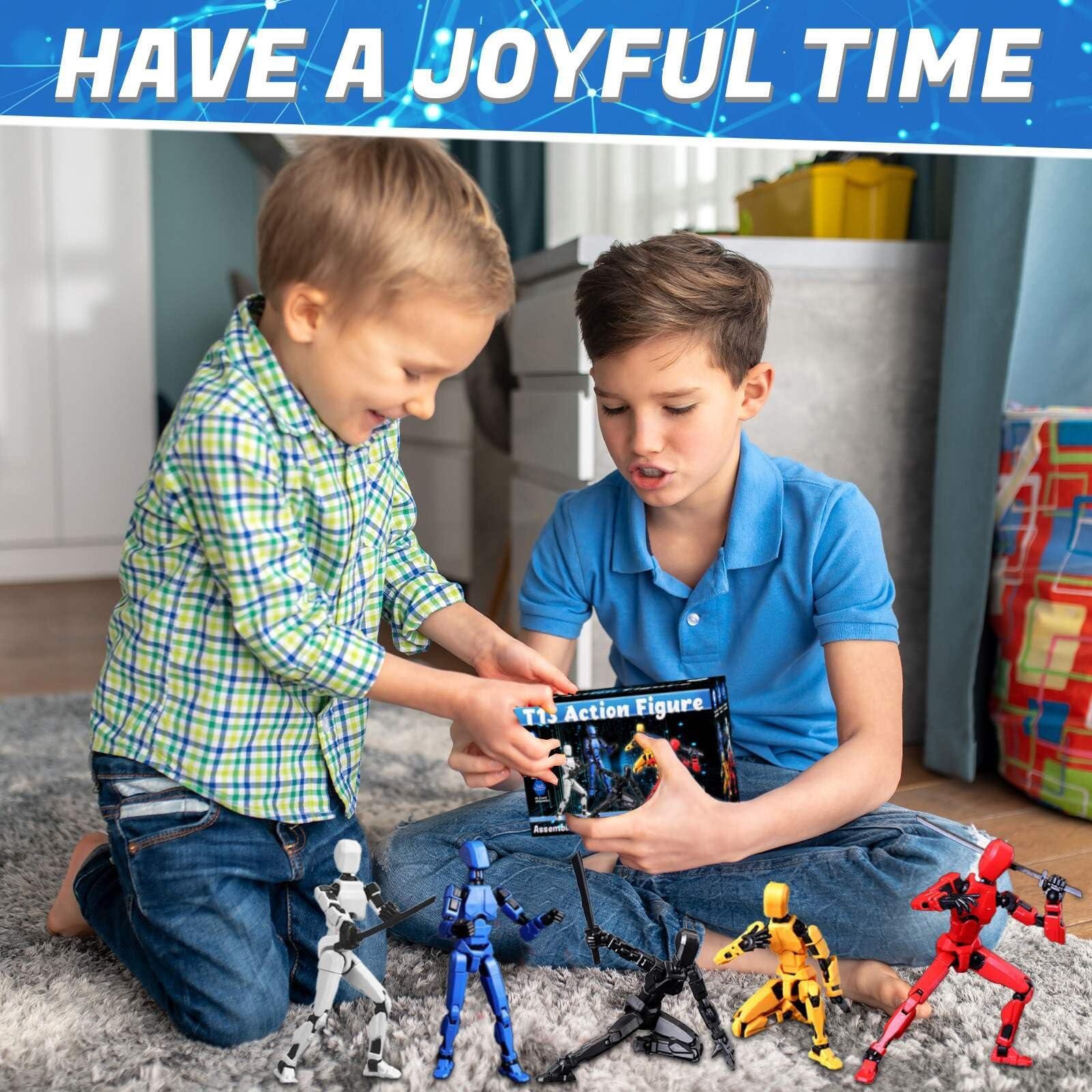 Mua Baiyou (Assembly Completed) T13 Action Figure Set with box, 3D ...