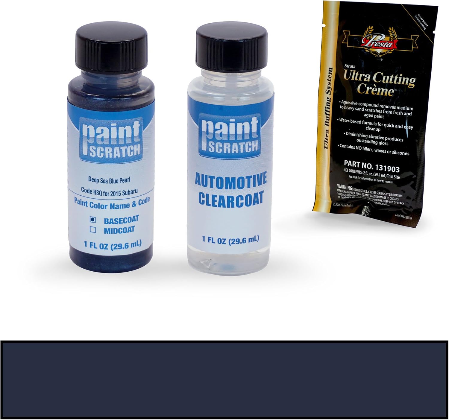 Amazon.com: PAINTSCRATCH Deep Sea Blue Pearl H3Q for 2015 Subaru WRX ...