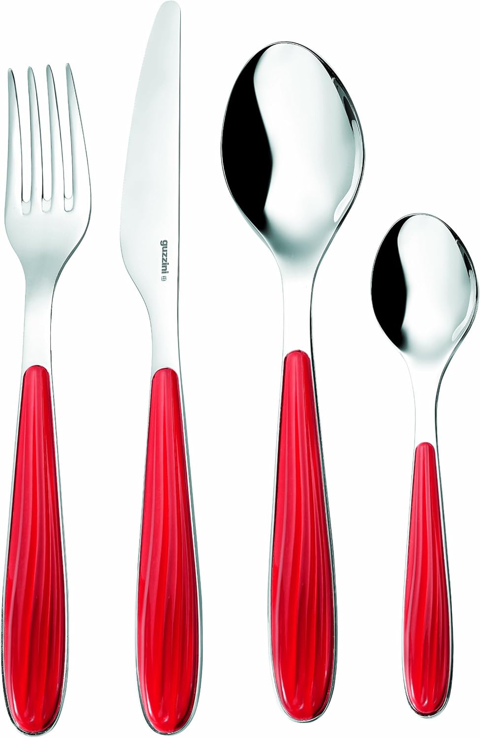 Guzzini 28080065 Set 24 Posate Modello Aqua