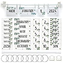 Flip Calendar For Classroom Rod Eucalyptus Flip Calendar Set (2024-2027 ...