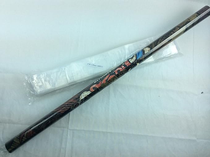 Amazon.com: Rolled Poster Sleeves 2"x36" 1.25mil Clear Flat Poly Poster ...